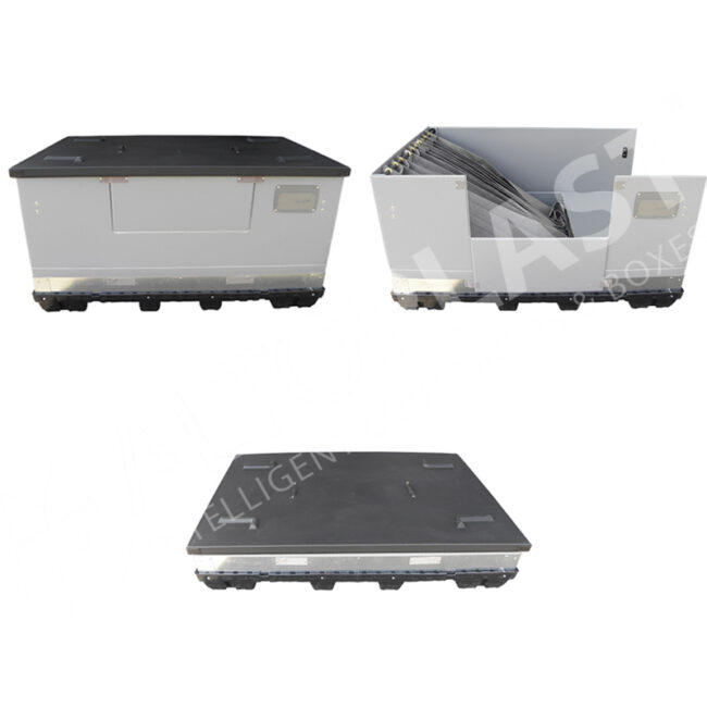 Contenedor Altobox Quattro con interior textil | ALTOPLAST